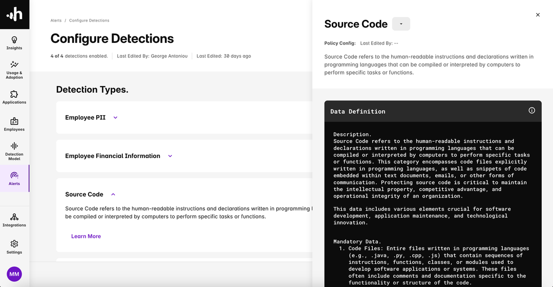 Harmonic Security - The Easy Button For Secure AI Adoption